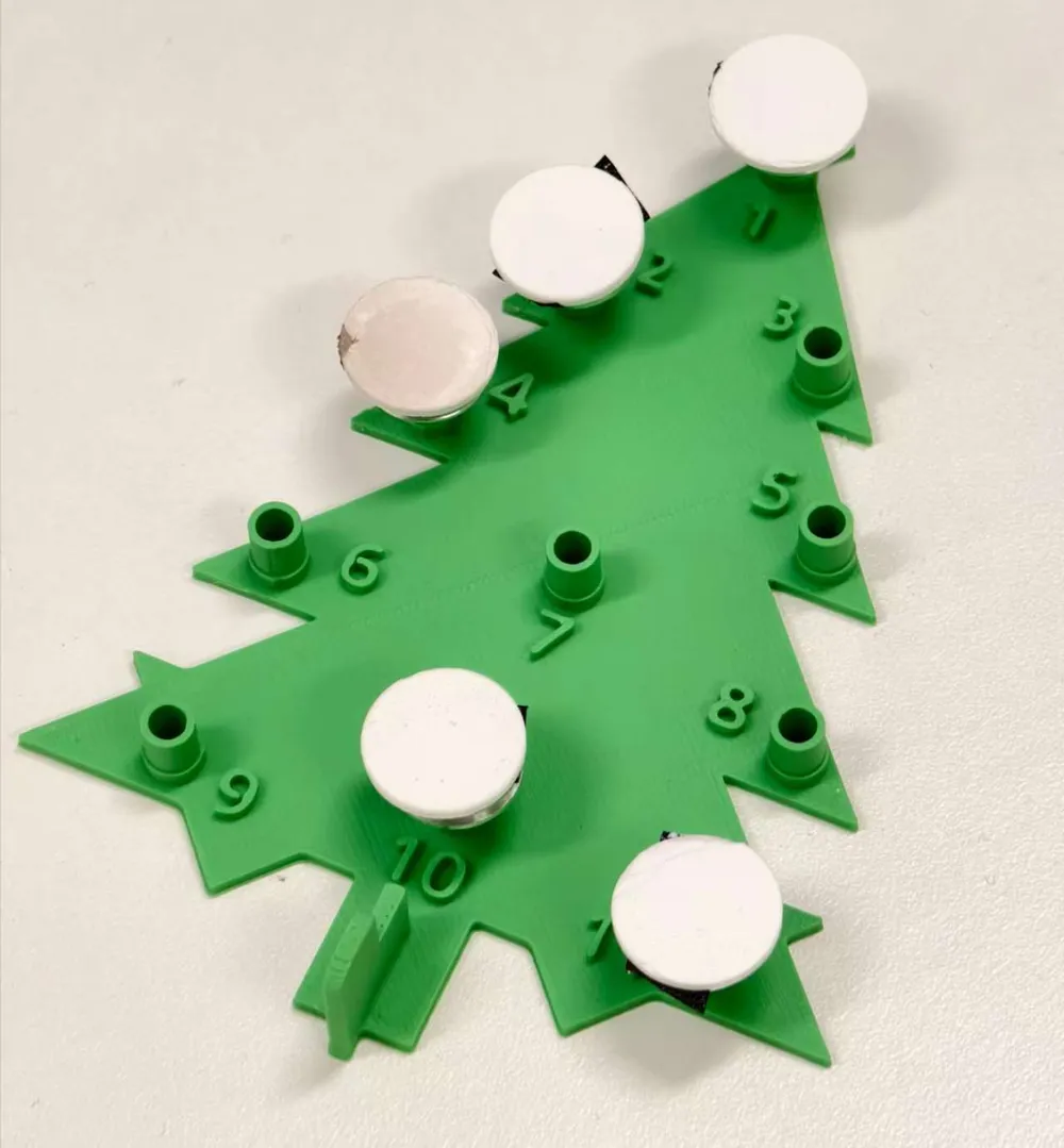 SEM specimen holder, Christmas tree by FanFan - MakerWorld