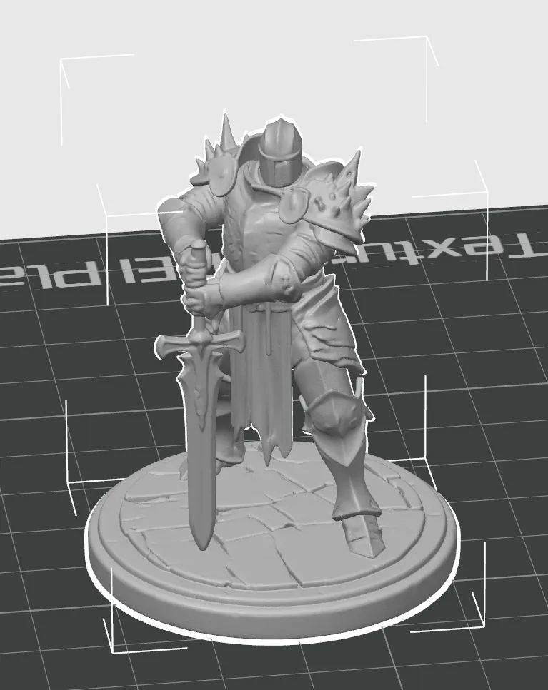 Paladin figure dnd by Jafik MakerWorld: Download Free 3D Models