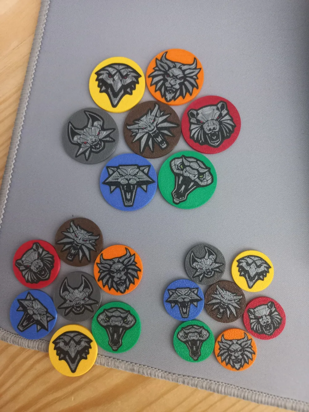 Witcher old world Medallion tokens replacement by JM_3DPrints ...