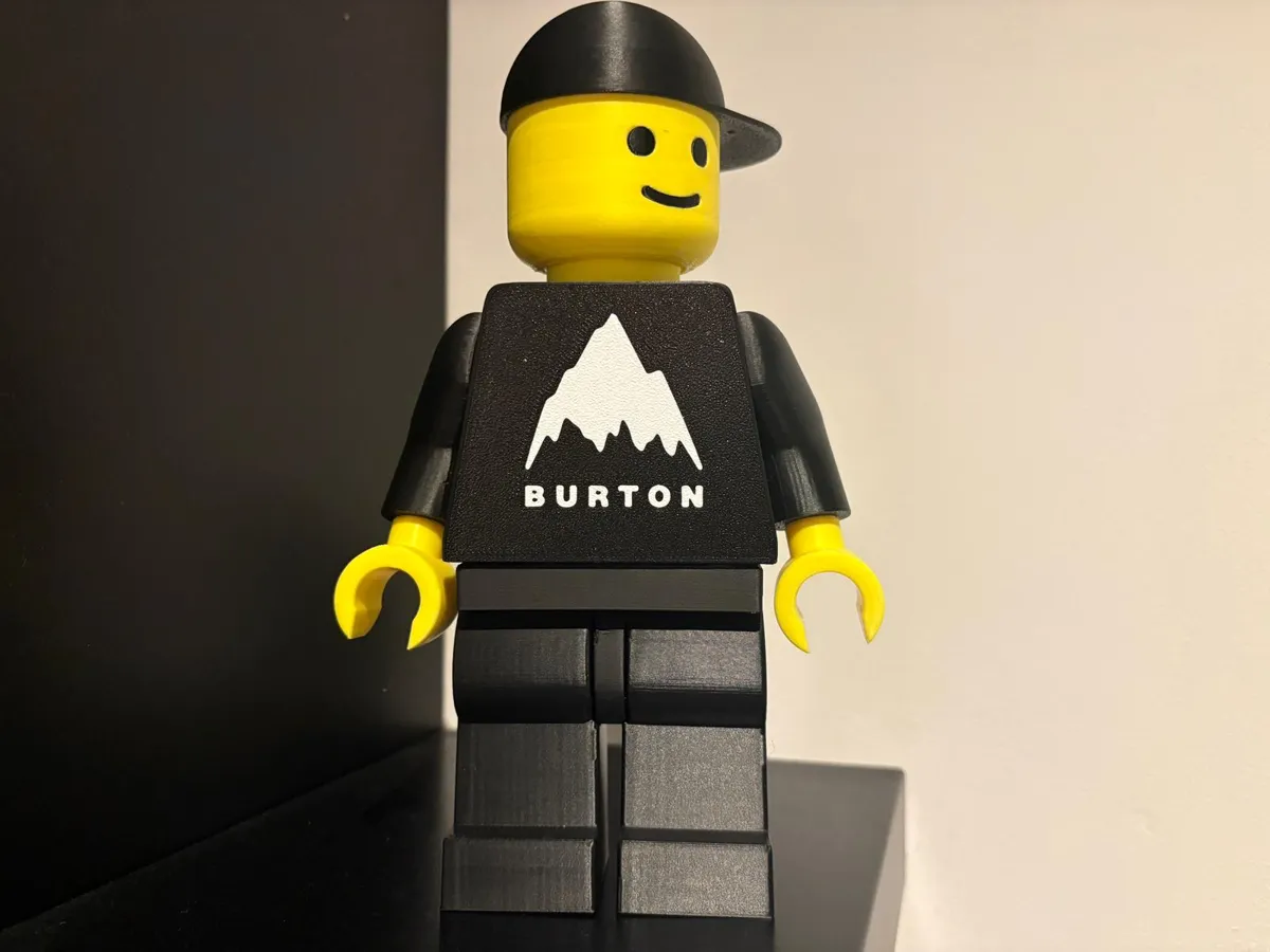 Brickman Burton 20cm Figure 500% - Free 3D Print Model - MakerWorld