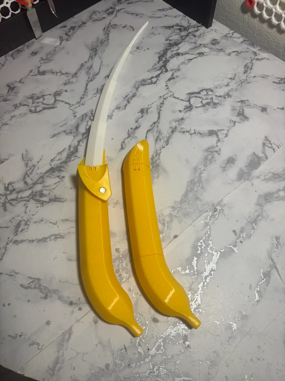 Banana Katana Sword - Diamond Blades by StarPlayer - MakerWorld
