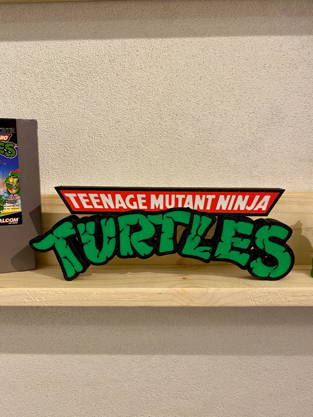 Teenage Mutant Ninja Turtles display logo (TMNT Logo) by make 3D ...