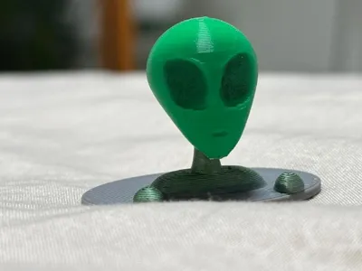 3d printed alien - MakerWorld