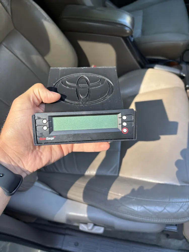 Scan Gauge Mount for 3rd gen 4Runner - Free 3D Print Model - MakerWorld