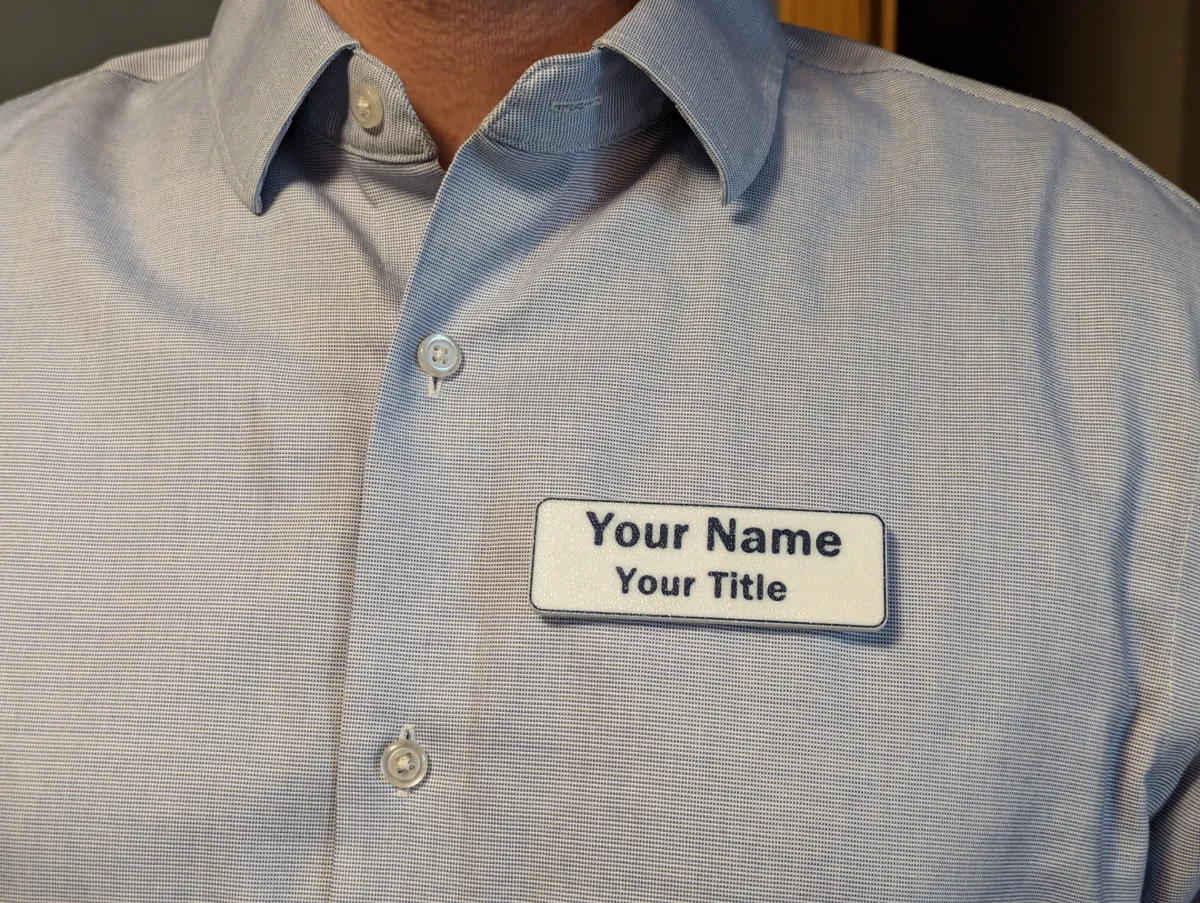 Personalized Name Tag - Magnetic - Free 3D Print Model - MakerWorld