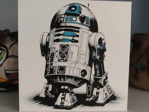 Hueforge R2D2 by Litolunar - MakerWorld