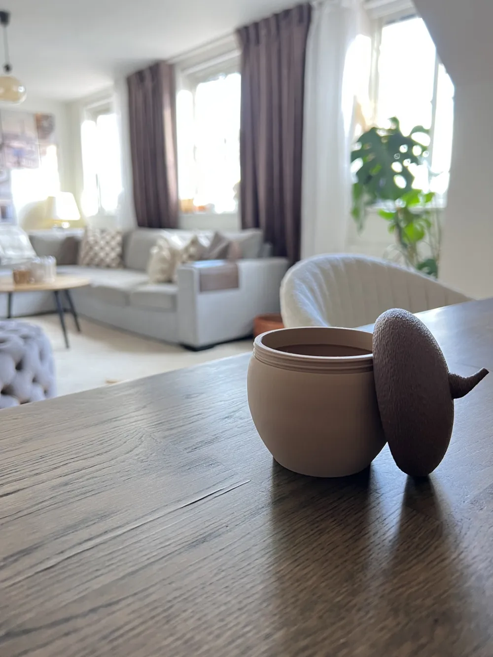 Acorn Storage Jar by Eazzz MakerWorld: Download Free 3D Models