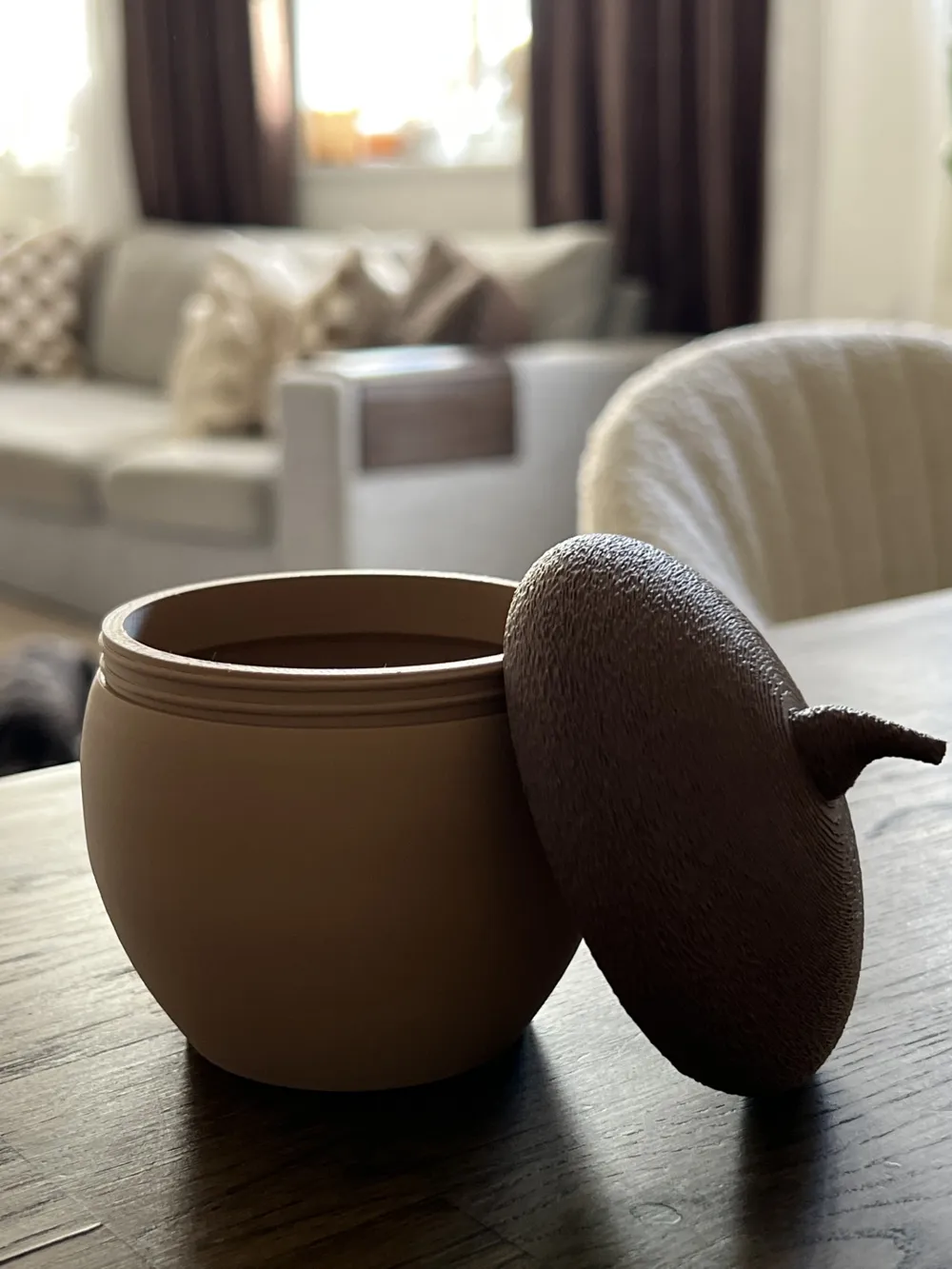 Acorn Storage Jar by Eazzz MakerWorld: Download Free 3D Models