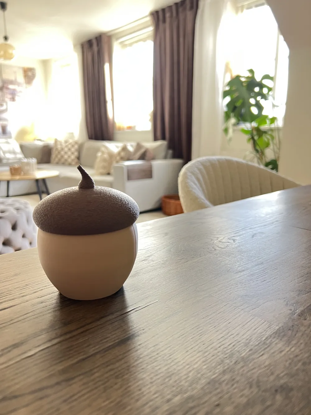 Acorn Storage Jar by Eazzz MakerWorld: Download Free 3D Models