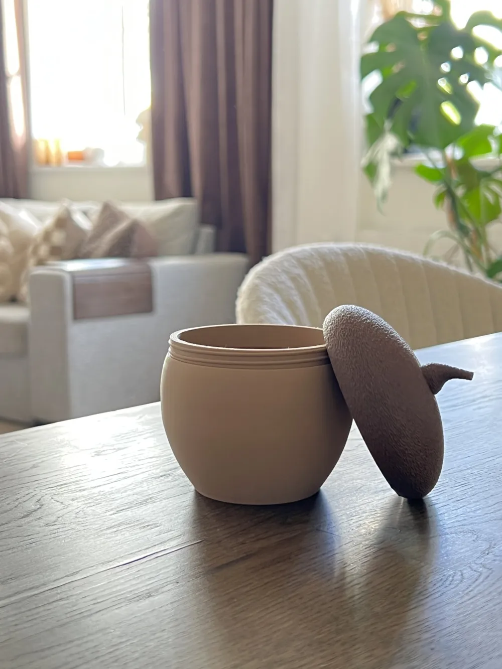 Acorn Storage Jar by Eazzz MakerWorld: Download Free 3D Models