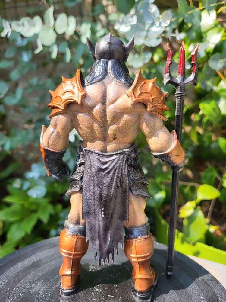 Hades Underworld God Figure - Free 3D Print Model - MakerWorld
