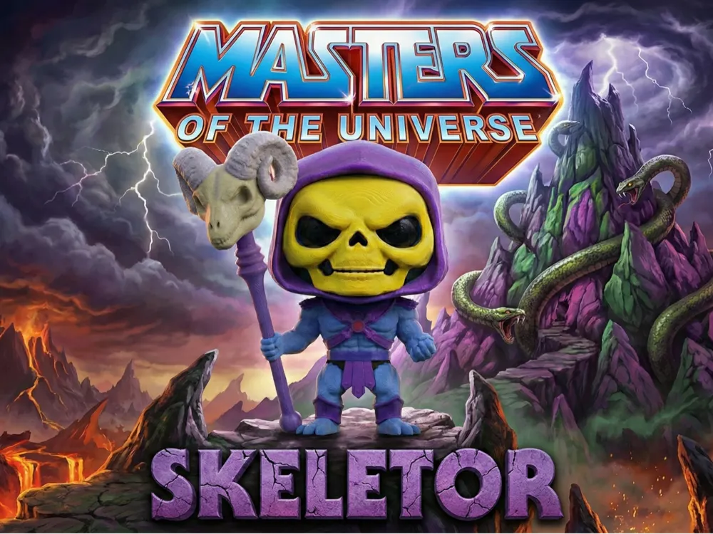 Masters of the Universe - Skeletor - Free 3D Print Model - MakerWorld