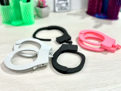 Handcuffs toy by Mc2.project3D MakerWorld: Download Free 3D Models