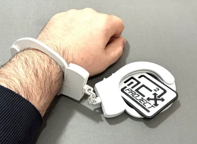 Handcuffs toy by Mc2.project3D MakerWorld: Download Free 3D Models