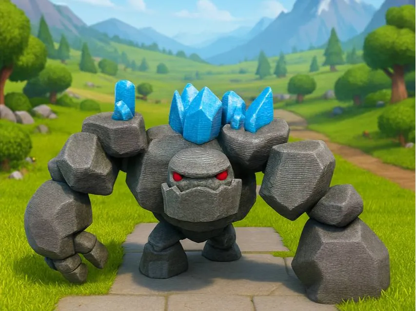 Sneaky Golem - Free 3D Print Model - MakerWorld