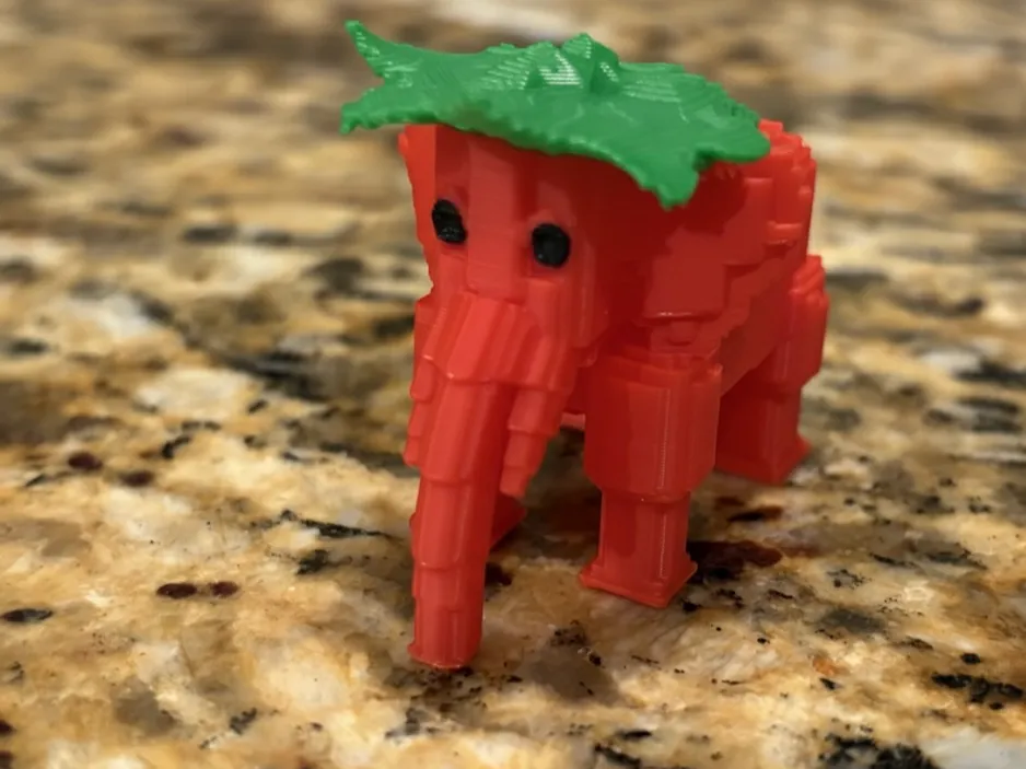 Éléphant Fraise Vole un Brainrot par Tiger prints MakerWorld ...