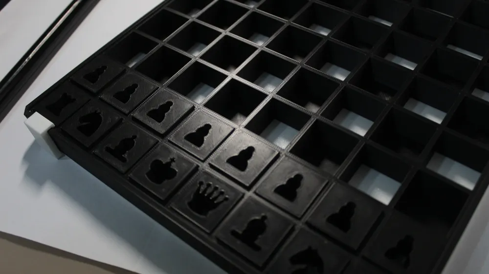 WALLCHESS - Modular Wall-Mounted Chess System - Free 3D Print Model ...