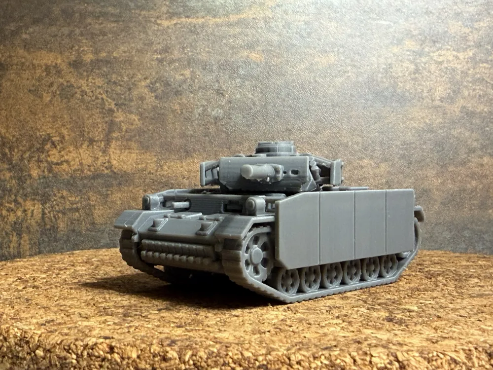 Panzer III M/N 三号坦克M/N型 - 1/72 Scale - Modèle d'Impression 3D Gratuit ...