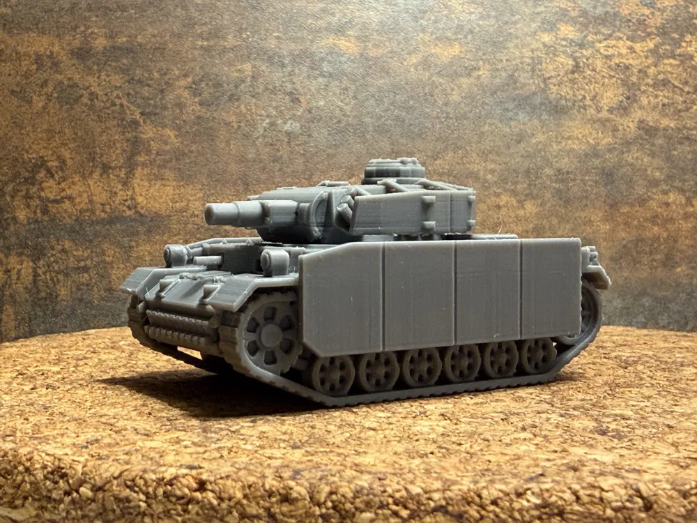 Panzer III M/N 三号坦克M/N型 - 1/72 Scale - Free 3D Print Model - MakerWorld