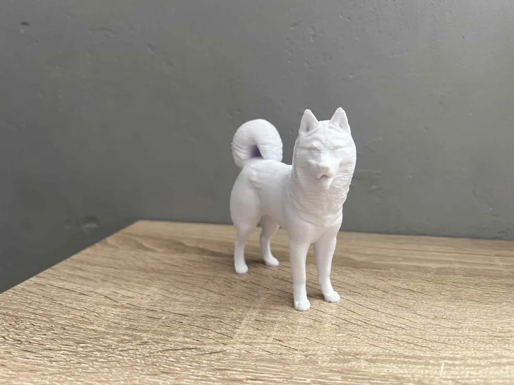 Siberian Husky - Dog - Animal - Free 3D Print Model - MakerWorld