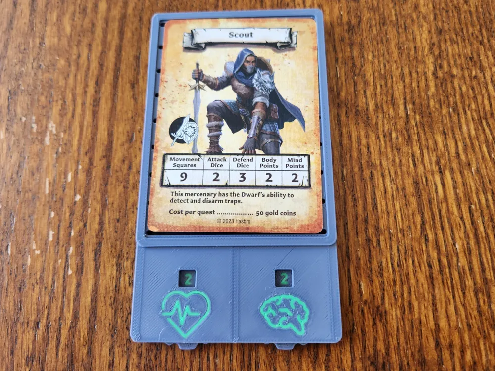 HeroQuest (2021) Begleit-Dashboard von WhiteTiger007 - MakerWorld