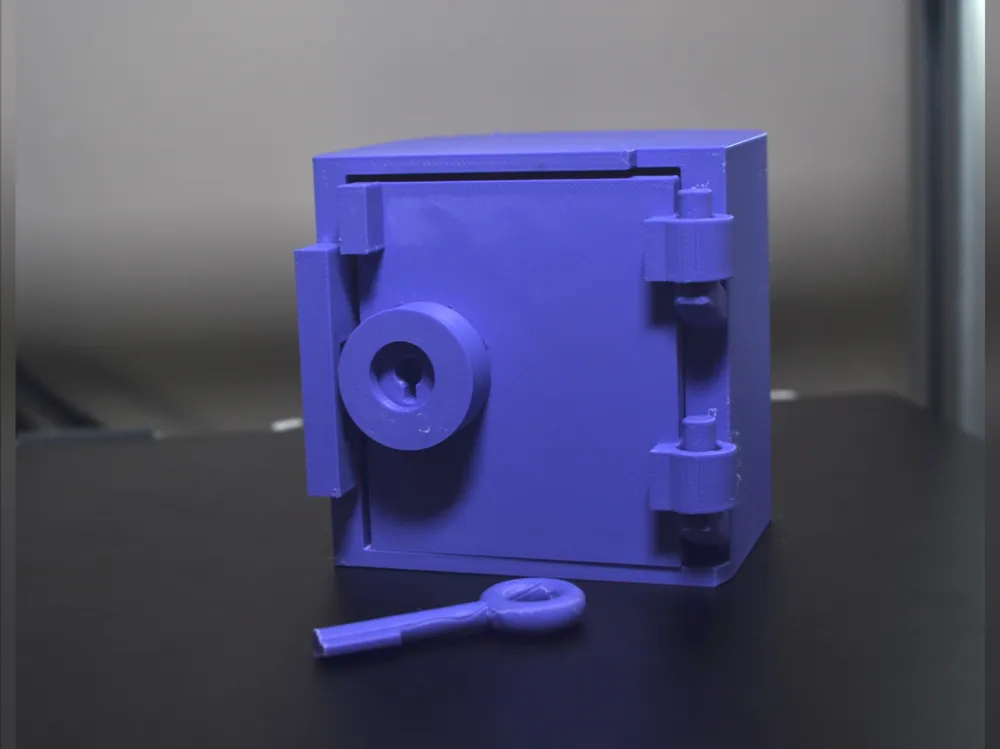 Mini Safe (Fully Functional Lock & Key) by ferretdesigns MakerWorld: Download Free 3D Models