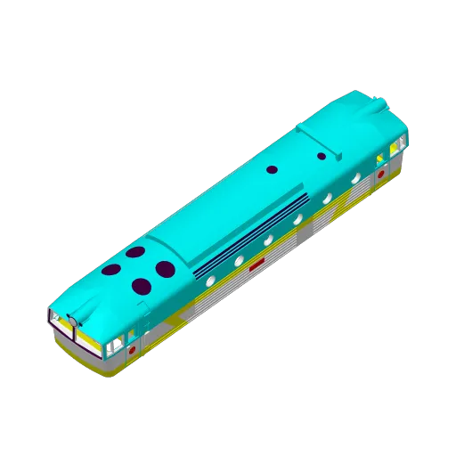 Diesel Locomotive T478.4 ČSD "Brejlovec" H0 by Petr L. - MakerWorld