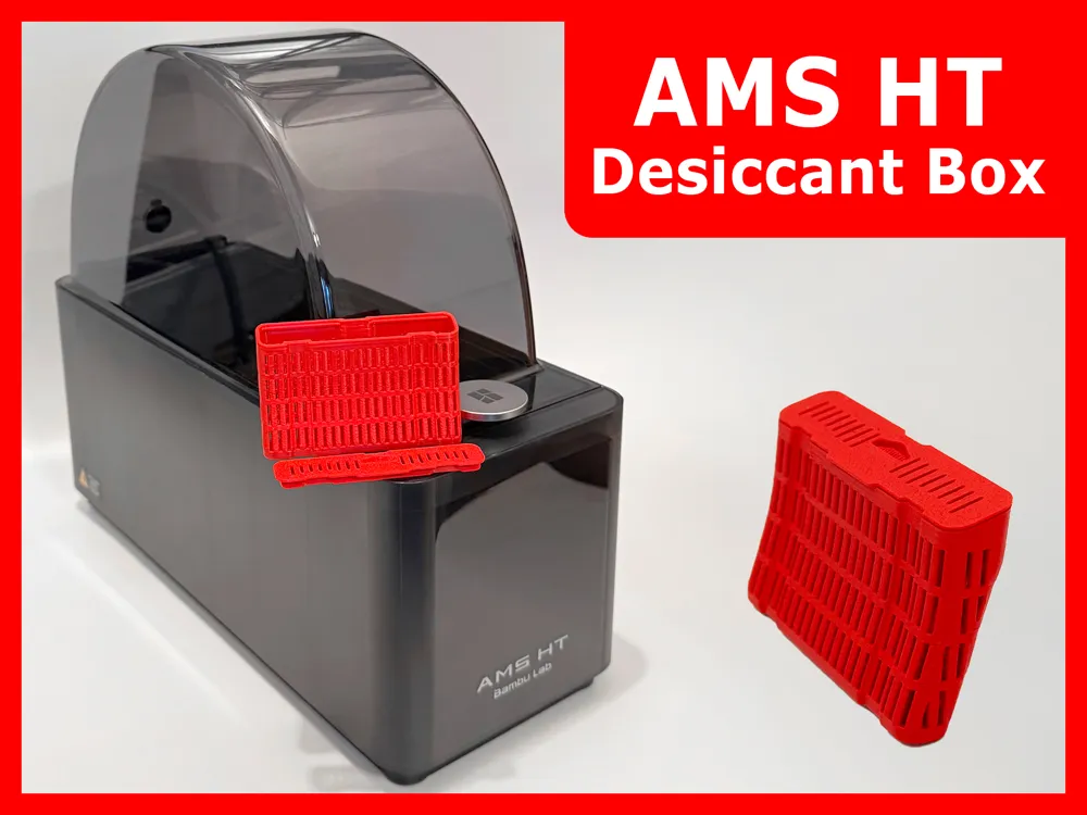 AMS HT - Desiccant Box / Silica Dry Pod by br1acc MakerWorld: Download ...