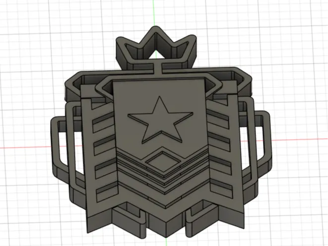 Rainbow 6 Siege champ charm by fallin8 MakerWorld: Download Free 3D Models