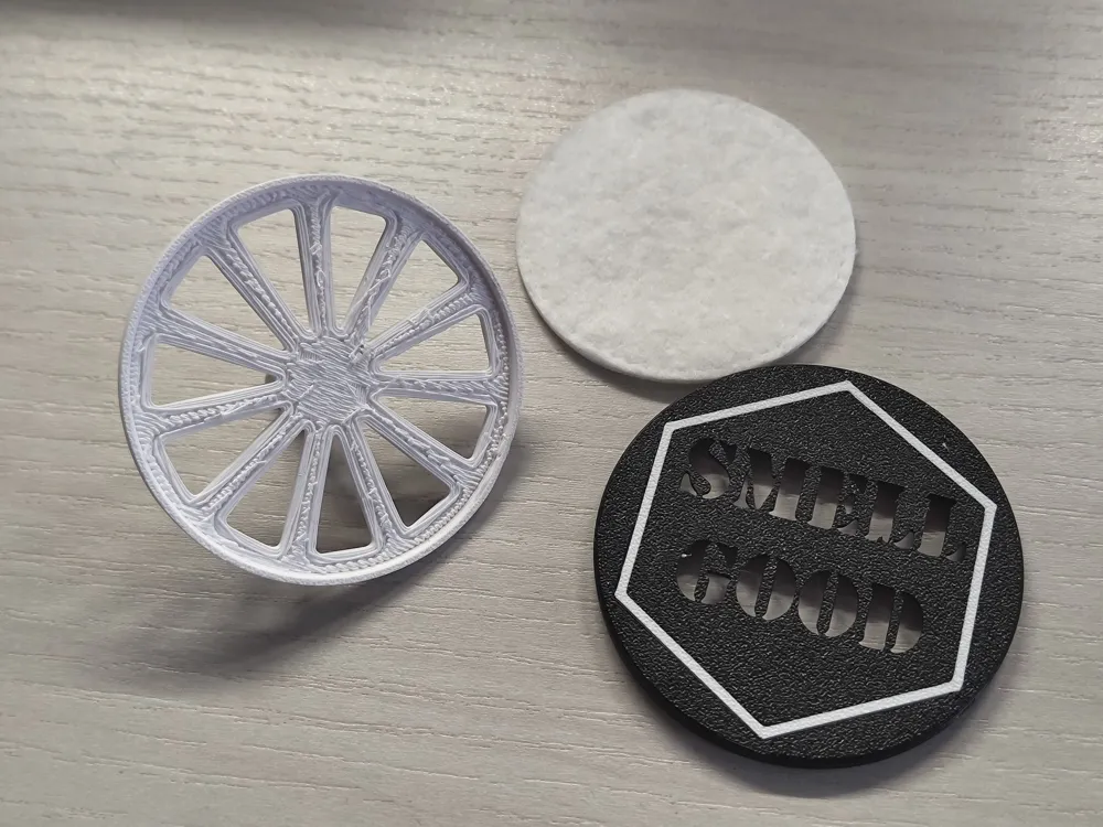 Reusable Car Air Freshener POP, SMELL GOOD by DaLu_3D MakerWorld ...