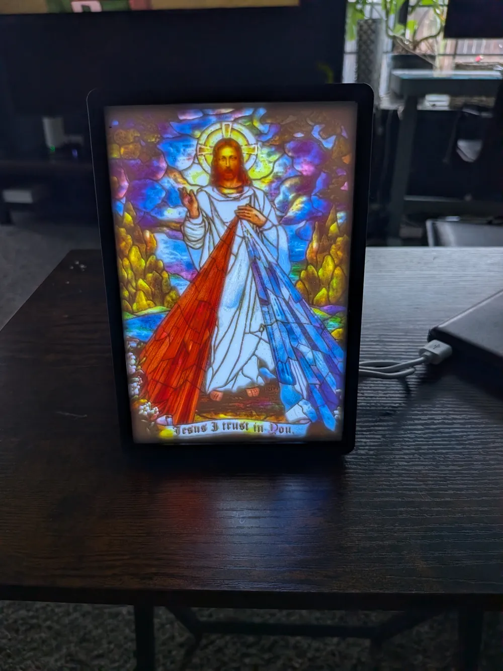 Divine Mercy Jesus - Free 3D Print Model - MakerWorld