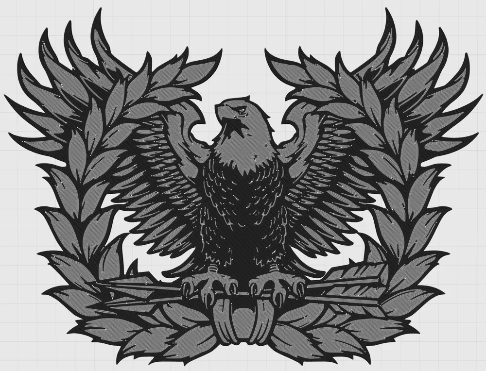 Rising Eagle - Free 3D Print Model - MakerWorld