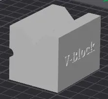 Machinist V-Block Vee Block With 45° V and Radius by PrusaCrusher009 ...