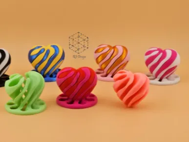 Heart shaped fidget toy - Free 3D Print Model - MakerWorld