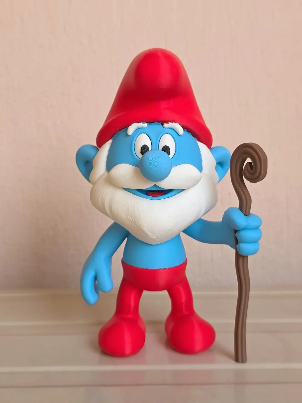 PAPA SMURF / NO AMS - Free 3D Print Model - MakerWorld