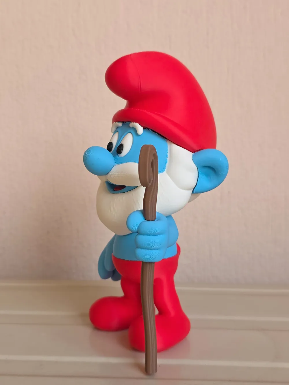 PAPA SMURF / NO AMS - Free 3D Print Model - MakerWorld