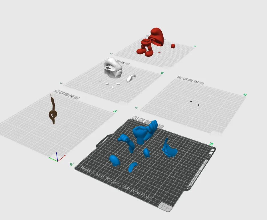 PAPA SMURF / NO AMS - Free 3D Print Model - MakerWorld
