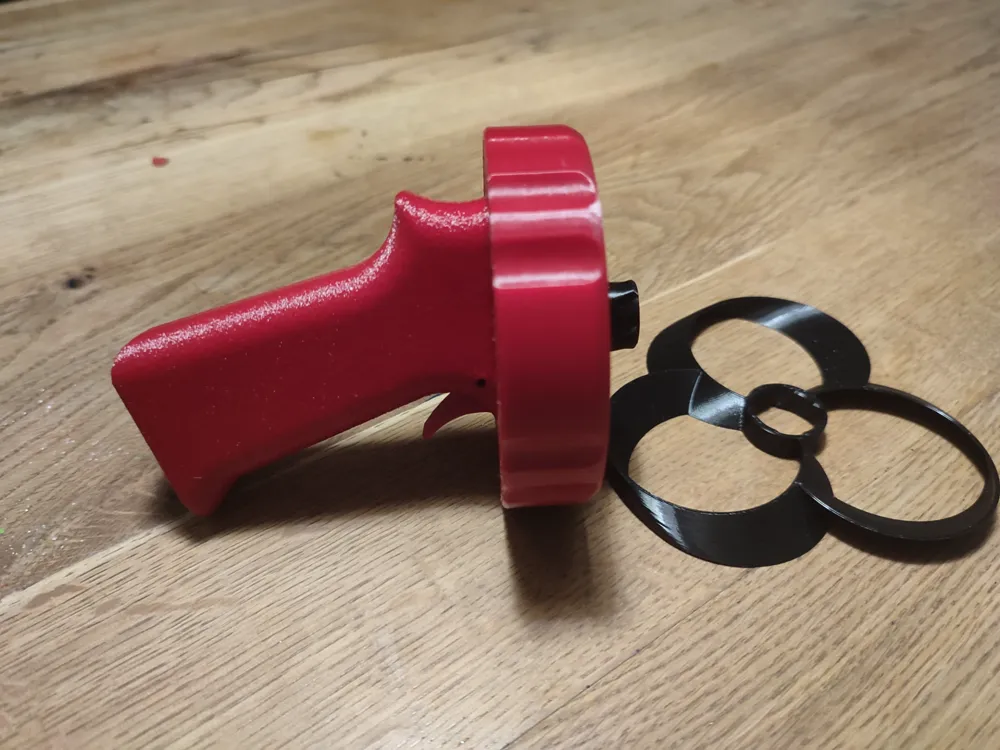 Wind-Up Propeller Disc Shooter - Free 3D Print Model - MakerWorld