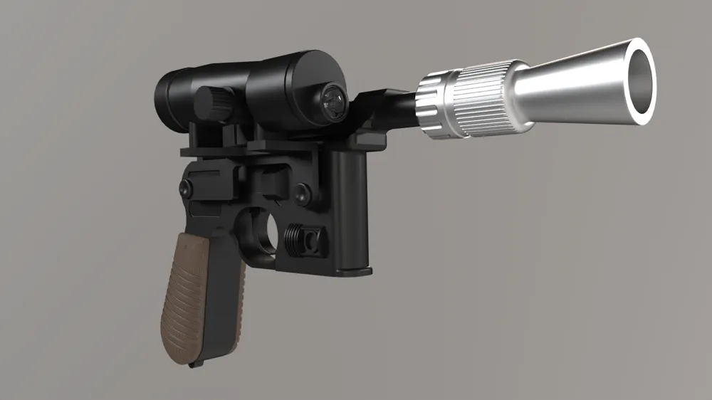 Luke Skywalker Blaster DL-44 by IdealAnsicht MakerWorld: Download Free ...