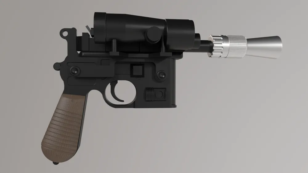 Luke Skywalker Blaster DL-44 by IdealAnsicht MakerWorld: Download Free ...