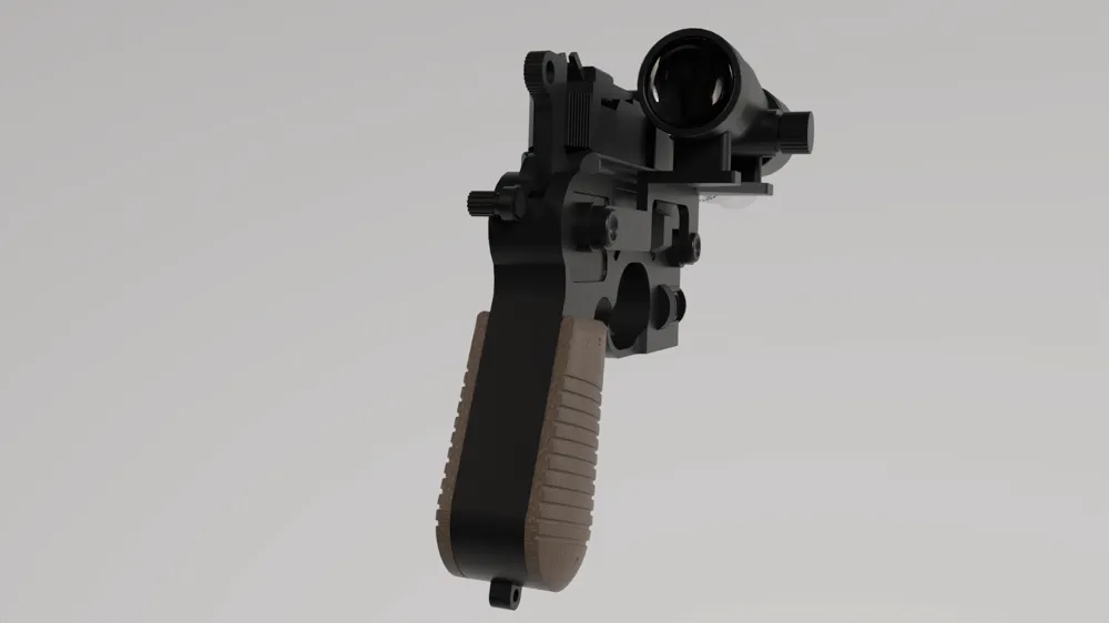Luke Skywalker Blaster DL-44 - Free 3D Print Model - MakerWorld