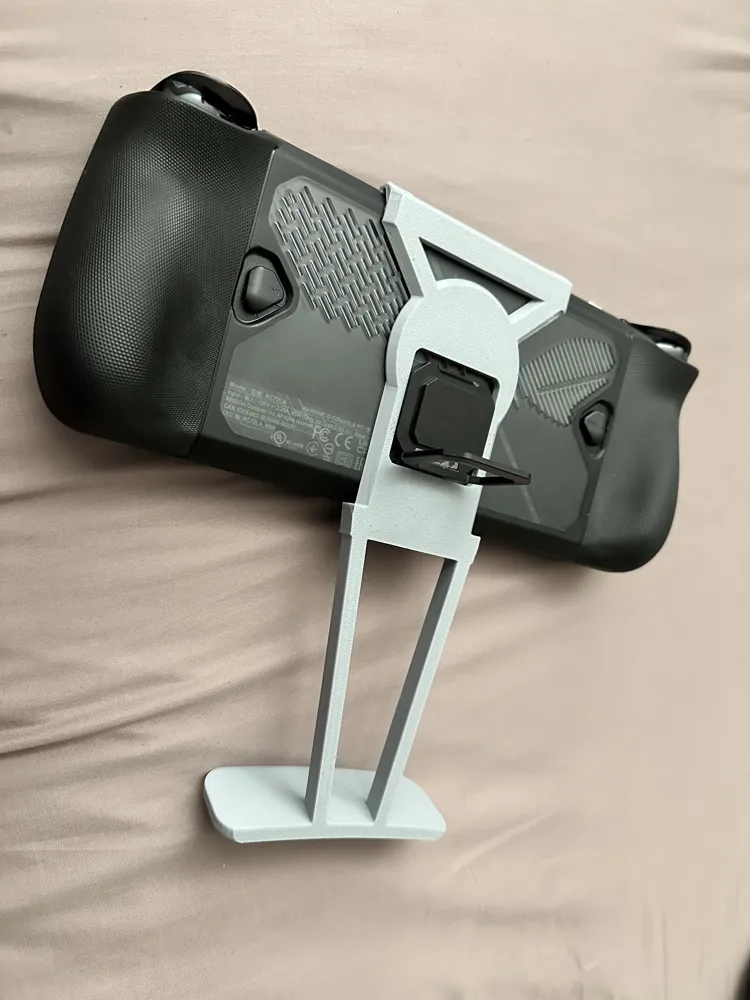 ROG Ally X w/JSAUX Modcase Belly Rest - Free 3D Print Model - MakerWorld