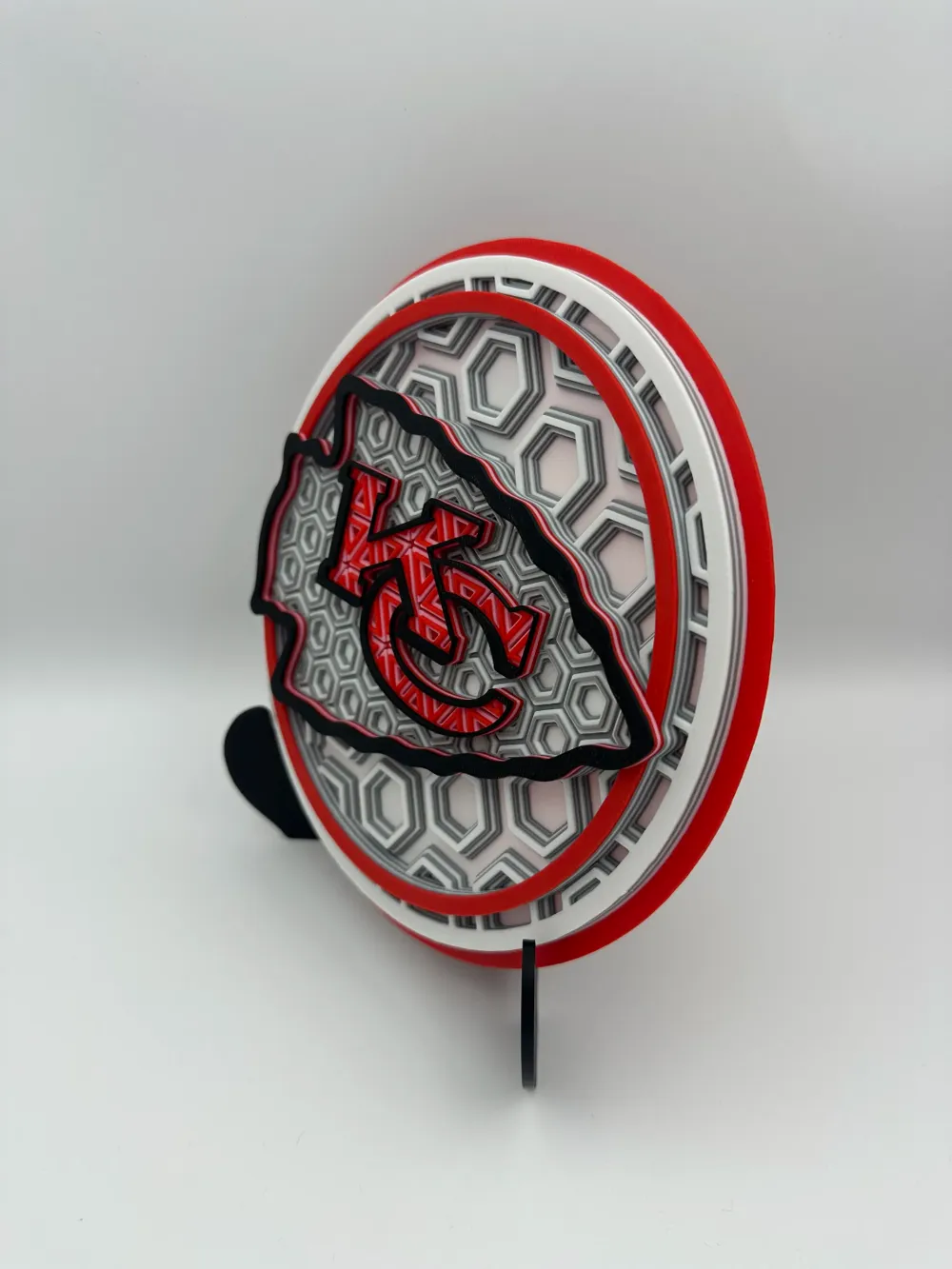 Kansas City Chiefs Dimensional Mosaic by Richie Rich Richie Rich ...