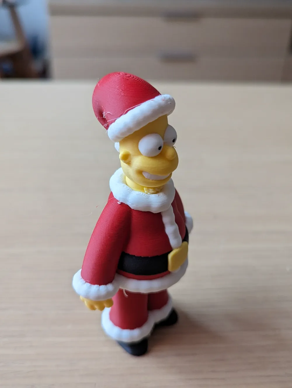 homer simpson santa claus by RobertotE- - MakerWorld