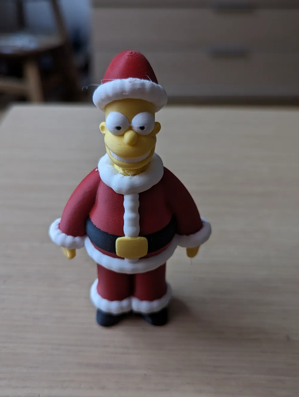 homer simpson santa claus by RobertotE- - MakerWorld