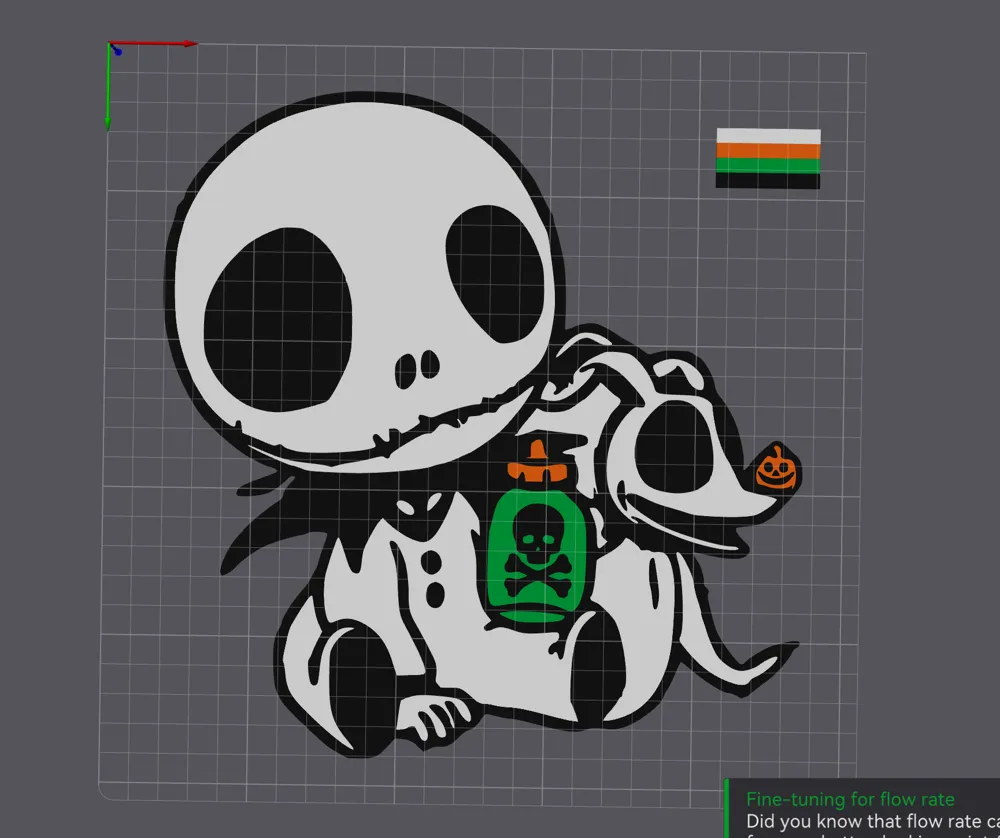 the nightmare before Christmas baby jack and zero light box by ...