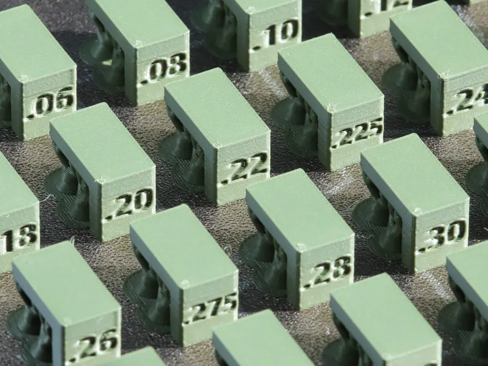 Top Z Distance Support Test - Free 3D Print Model - MakerWorld