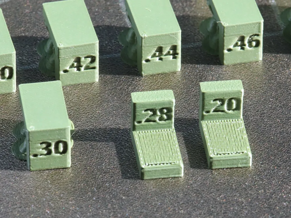 Top Z Distance Support Test - Free 3D Print Model - MakerWorld