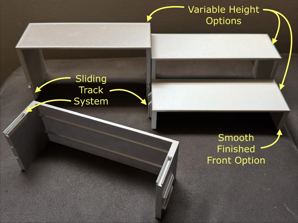 Modular Display Shelf by mvgordon MakerWorld: Download Free 3D Models