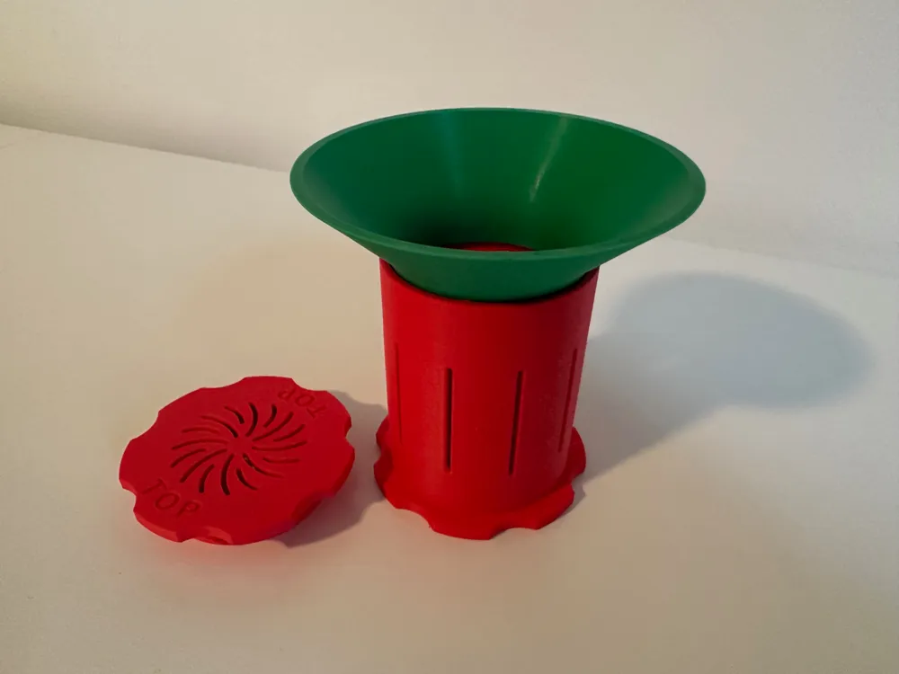 Funnel for Silica Spool-Weight by skymarshall - MakerWorld